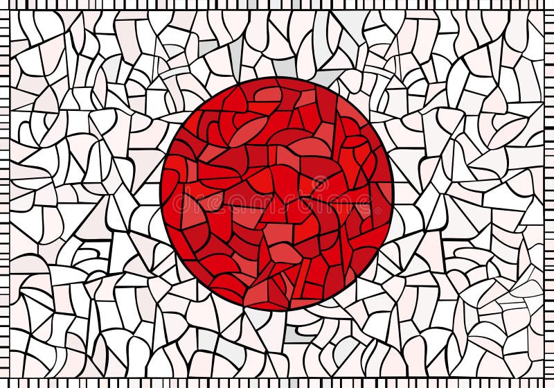 Creative JAPAN National Flag Stock Vector - Illustration of abstract ...
