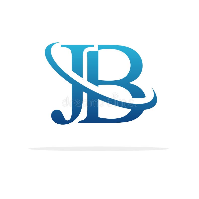 Creative JB Logo Icon Design Stock Vector - Illustration of concept ...