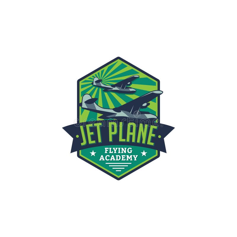 Creative Jet Plane Logo Vector Art Logo Stock Illustration ...