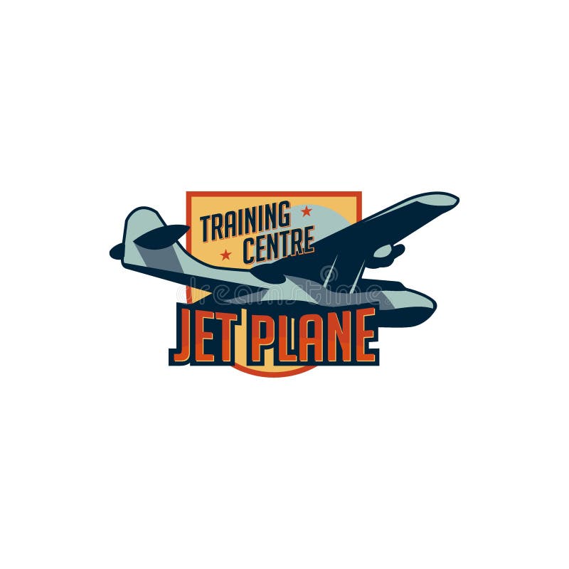 Creative Jet Plane Logo Vector Art Logo Stock Illustration ...