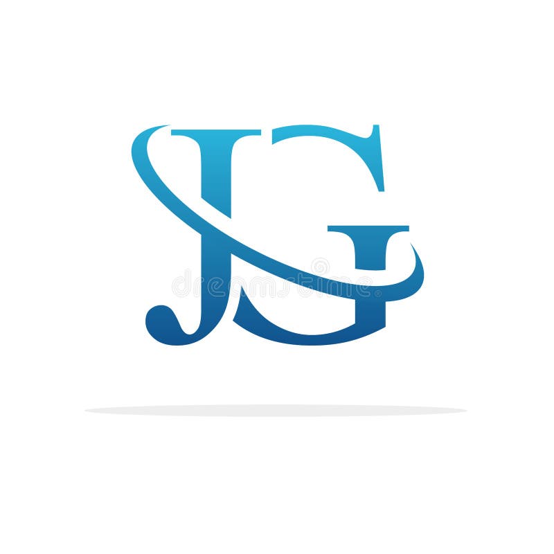 Creative JG Logo Icon Design Stock Vector - Illustration of icon ...