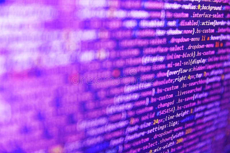 Code On Dark Background Python Programming Developer Code Programmer Working In A Software