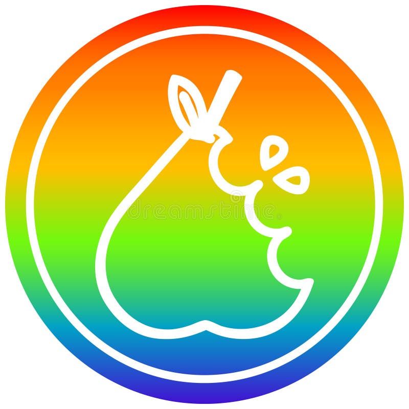 Rainbow Pear Stock Illustrations – 454 Rainbow Pear Stock Illustrations ...