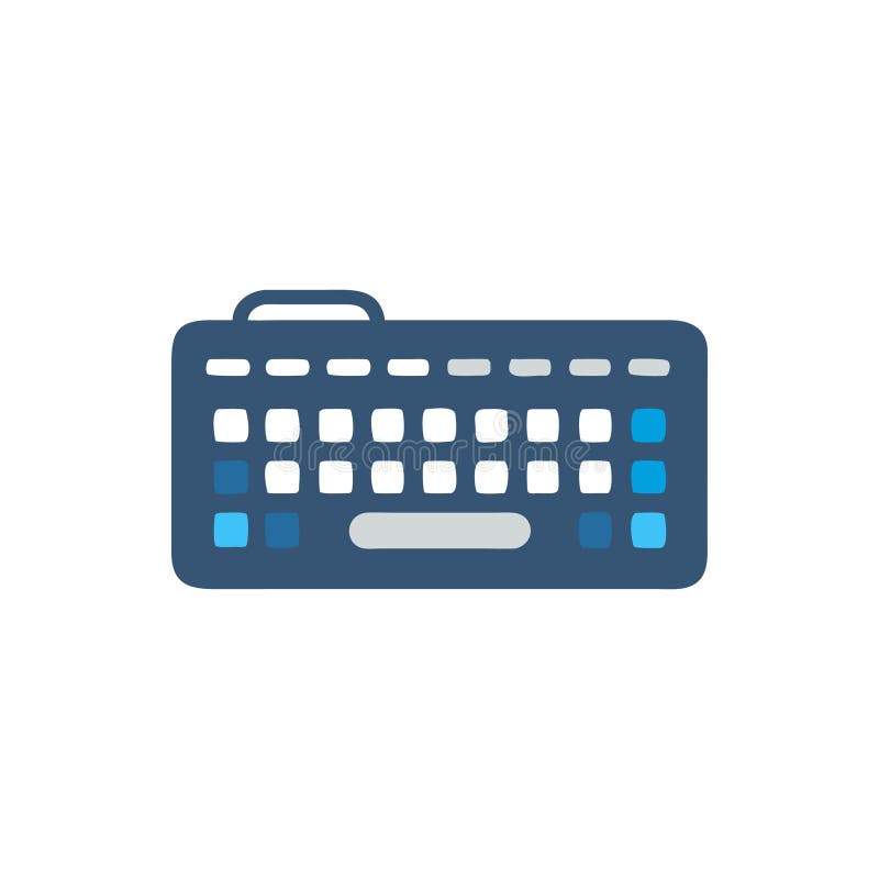 Creative Keyboard Design Elements Stock Photo - Illustration of ...