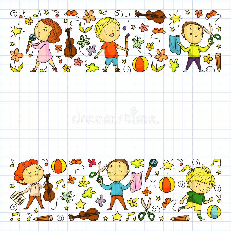 Violin Drawing Kids Stock Photos - Free & Royalty-Free Stock Photos ...