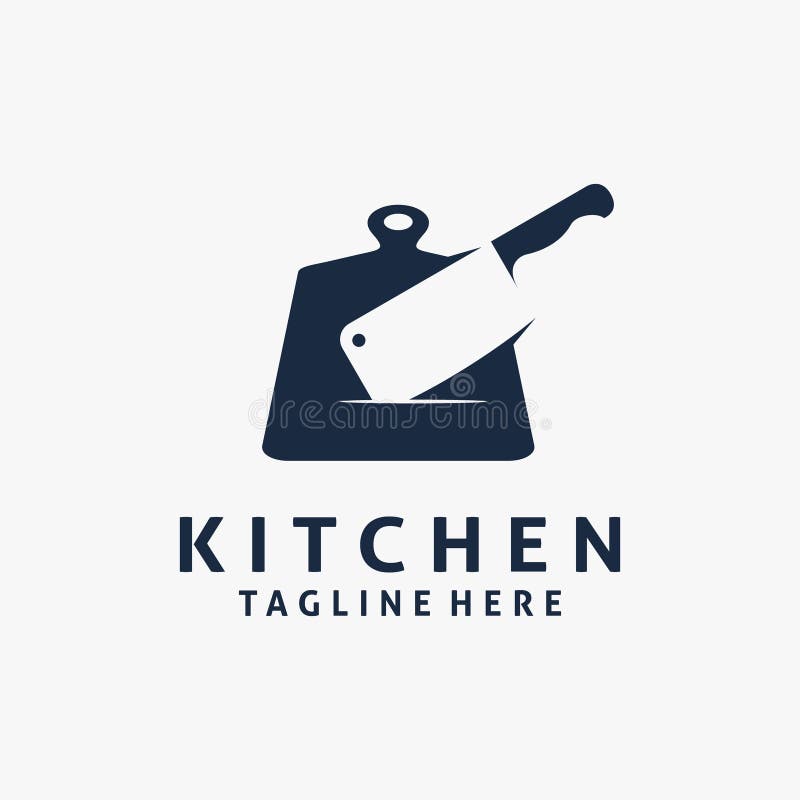Creative Kitchen Logo Design Stock Vector - Illustration of preparation ...