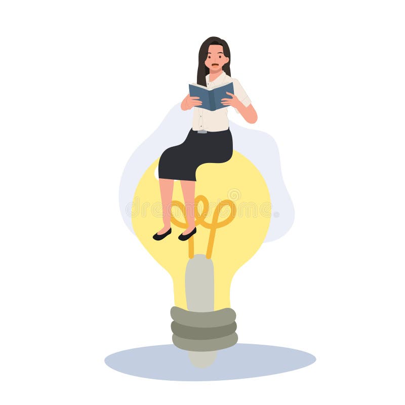 Knowledge Seeker Concept. Thai Student in Uniform Reading Book ...