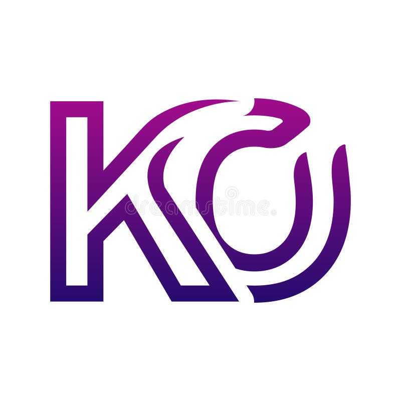 Creative KO Logo Icon Design Stock Vector - Illustration of sign, logo ...