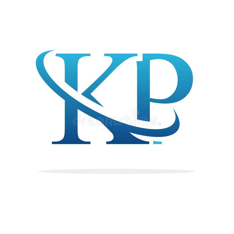 Creative KP Logo Icon Design Stock Vector - Illustration of logo ...