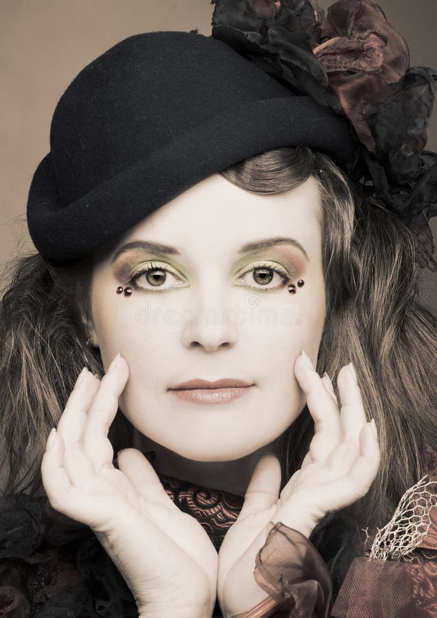 Creative lady. stock photo. Image of love, lady, caucasian - 32667674