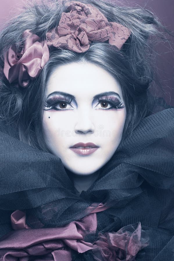 Creative lady. stock photo. Image of modernistic, cheerful - 40177148