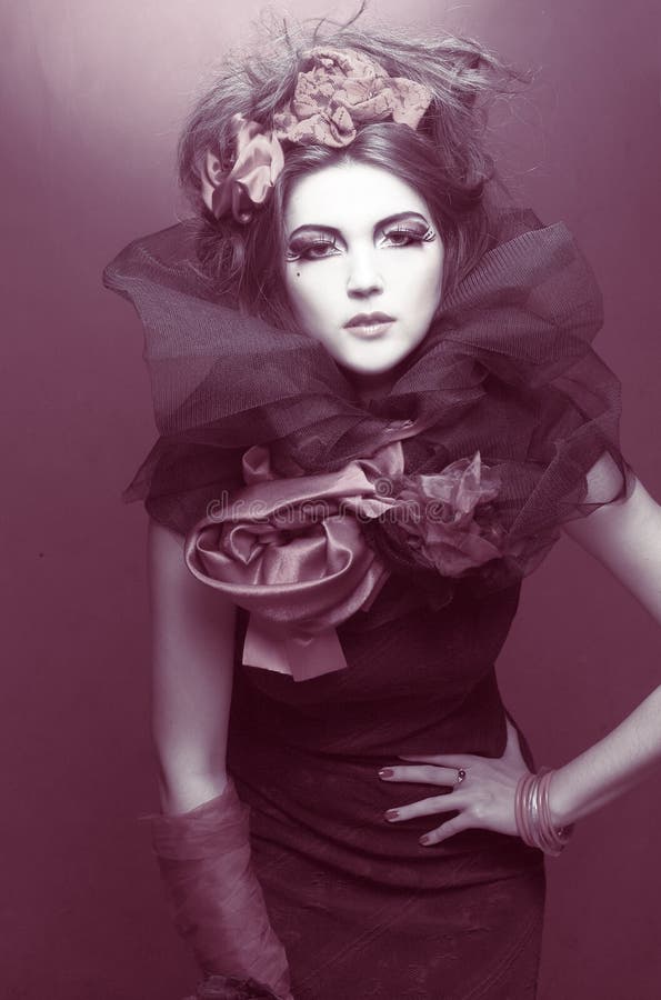 Creative lady. stock image. Image of caucasian, charming - 40647879