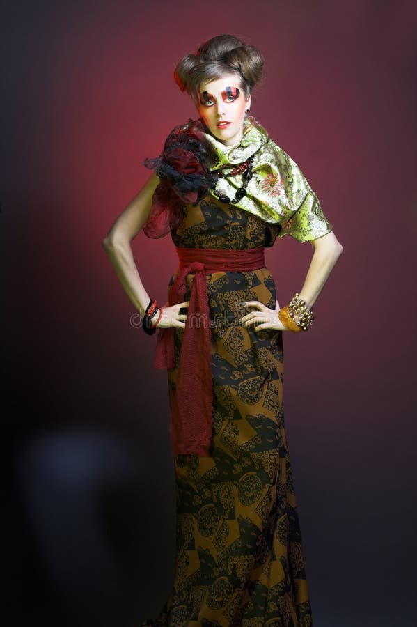 Creative Lady-photographer Takes Images Stock Image - Image of creative ...