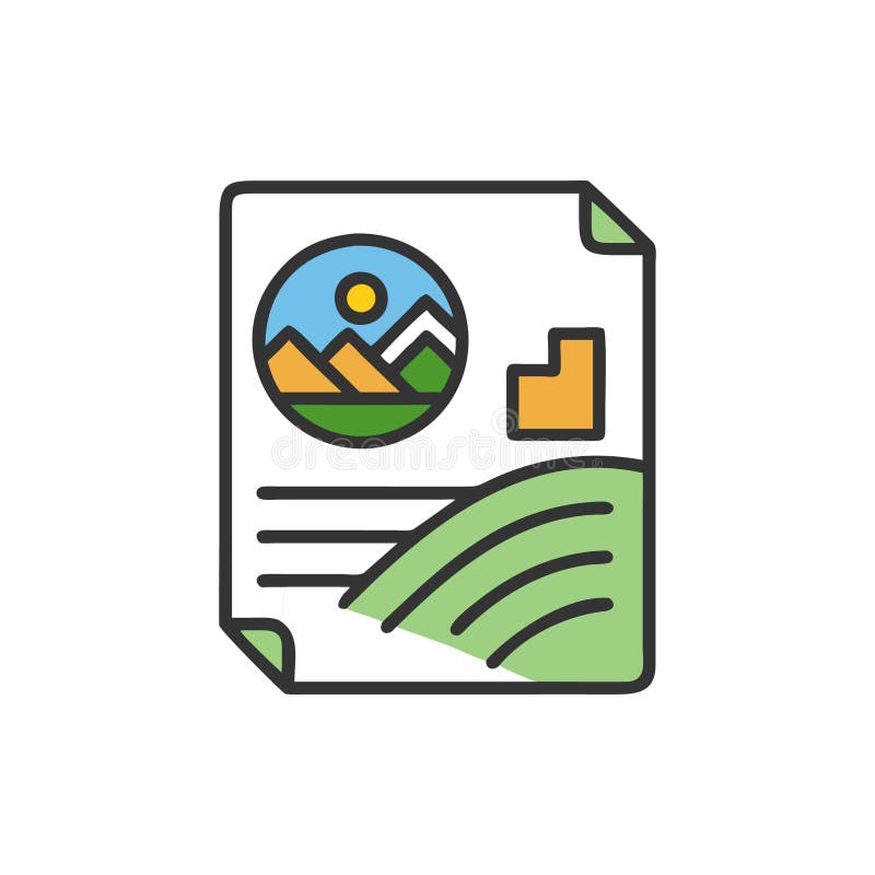 Creative Land Use Policy Icon for Designers Stock Illustration ...