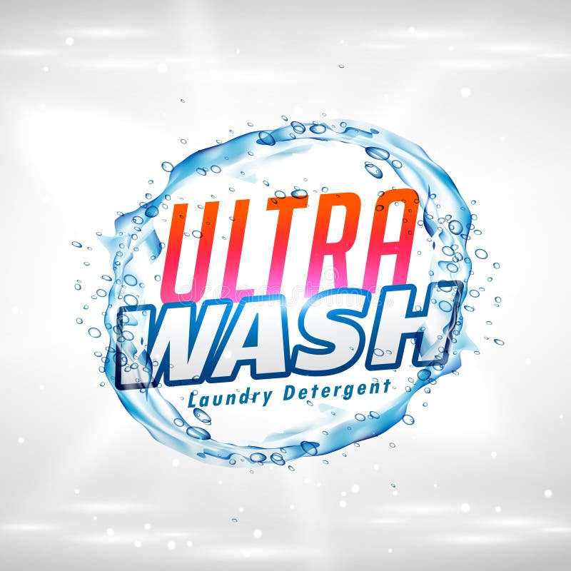 Laundry Detergent Powder Packaging Design Stock Illustrations – 1,405 ...