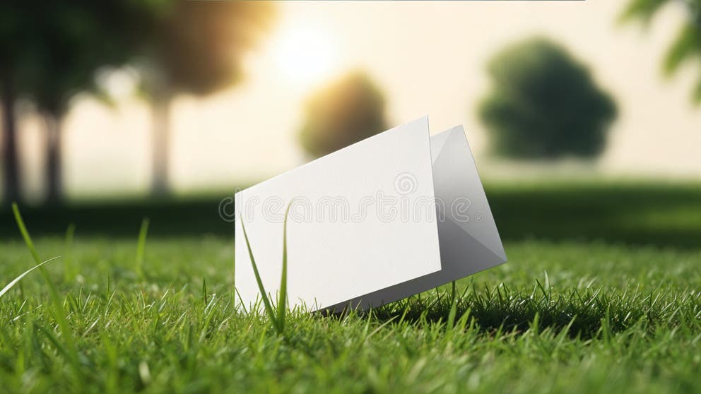 Creative Layout Composition Frame Made of Green Fresh Grass with a ...