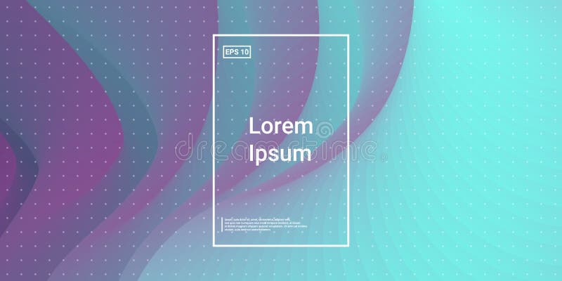 Creative Layout Flow Shapes. Minimal Geometric Gradient Stock Vector ...