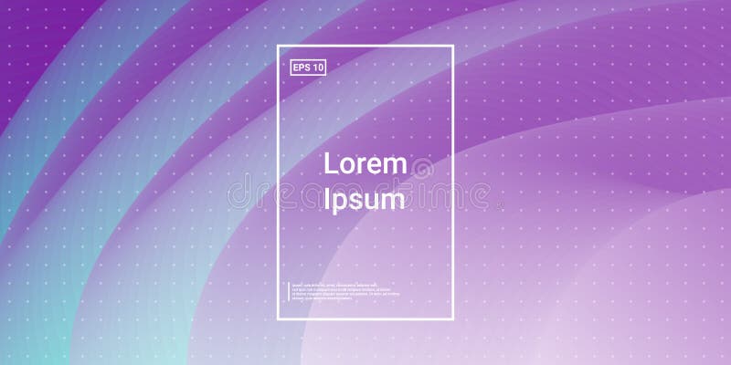 Creative Layout Flow Shapes. Minimal Geometric Gradient Stock Vector ...