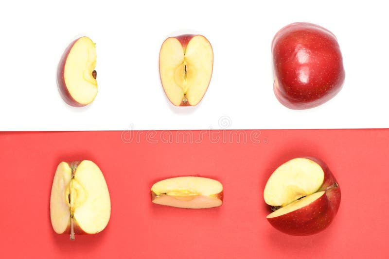 Creative Layout Made of Apple. High Resolution Photo Stock Image ...