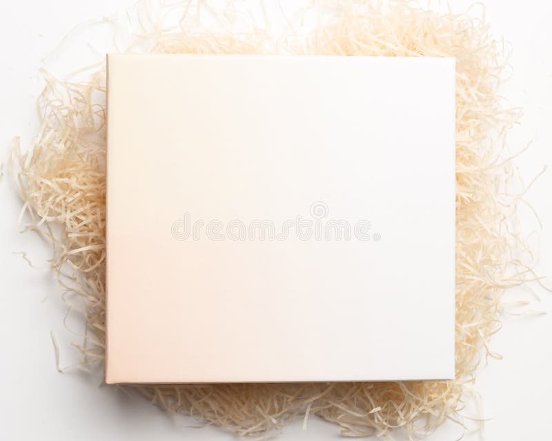 Creative Layout Made of Paper Blank on Pastel Background. Top View ...