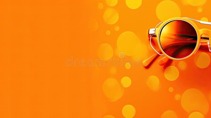 Creative Layout Made of Sunglasses, Flat Lay on Blue Background. Summer ...