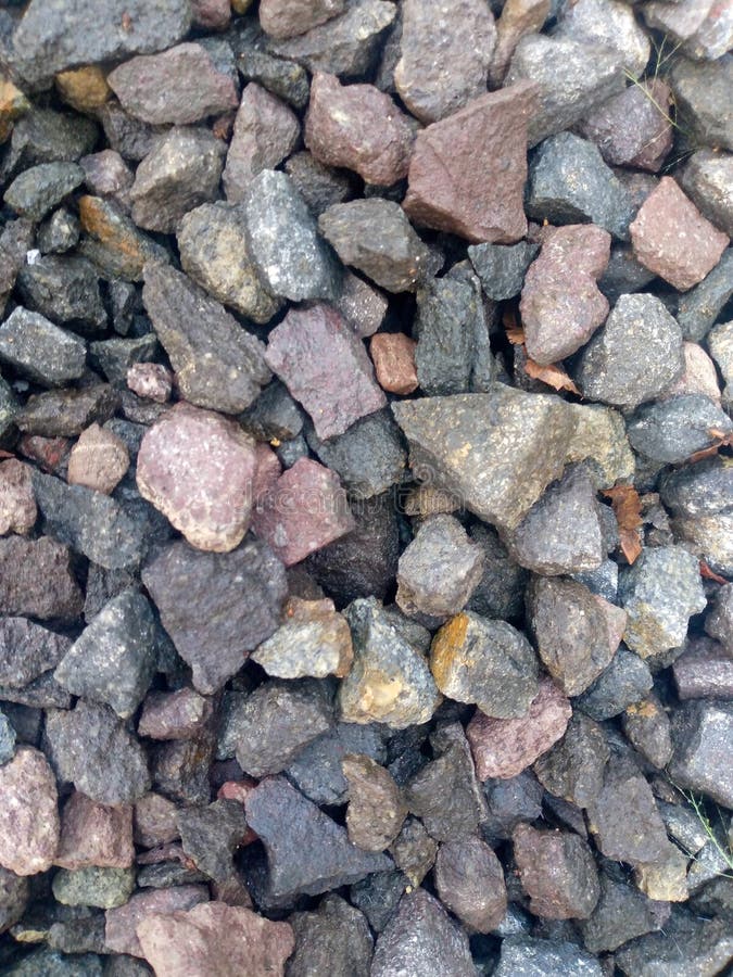 Creative Layout of Many Small Stones Stock Photo - Image of outdoor ...