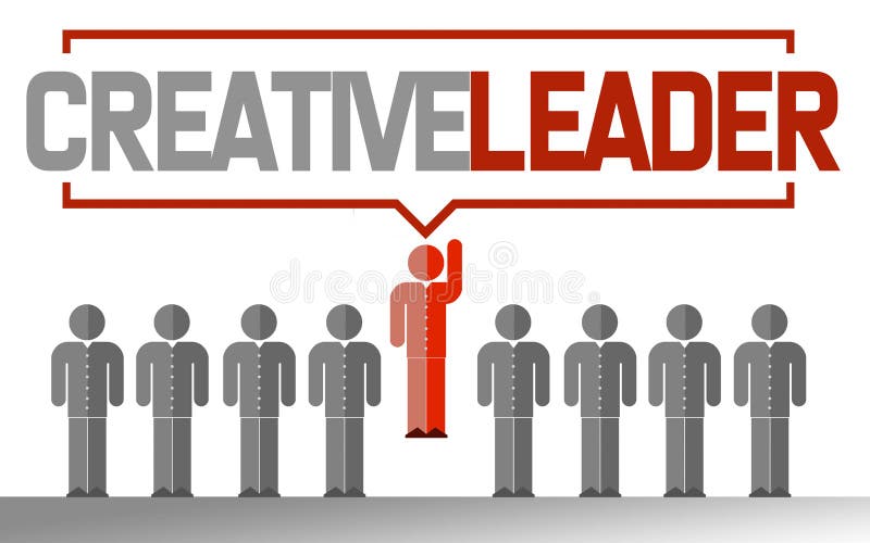 Creative Leader stock illustration. Illustration of light - 33979169