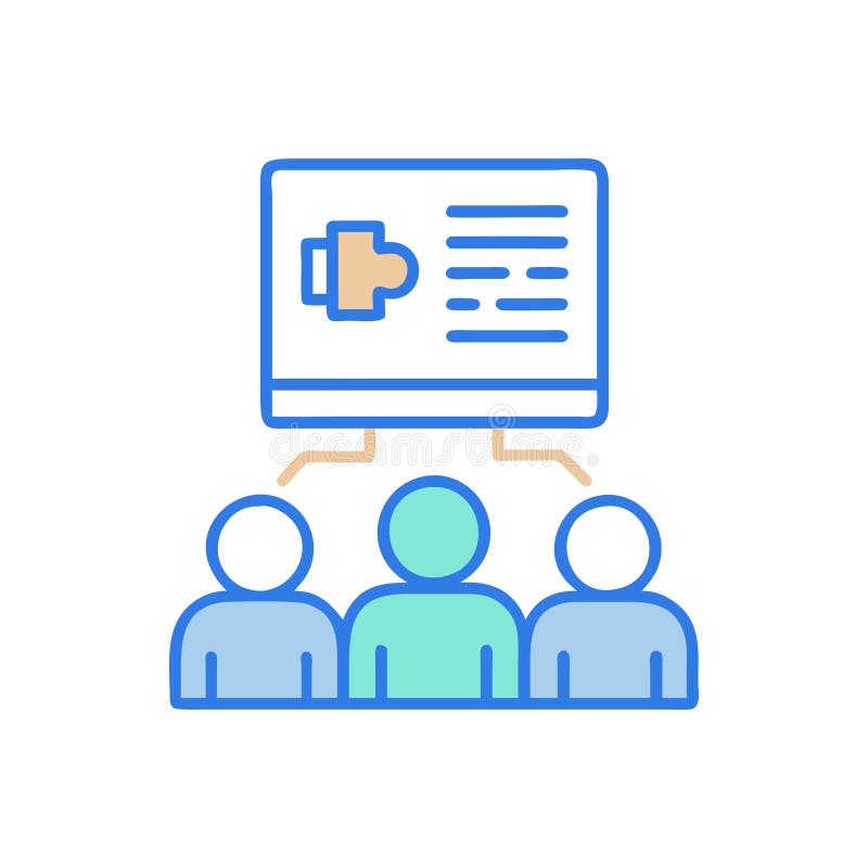 Creative Learning Graphic Icon Stock Illustration - Illustration of ...