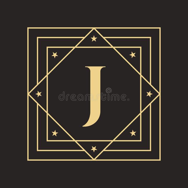 Creative Letter J Logo with Elegant and Stylish Luxury Concept. Initial ...