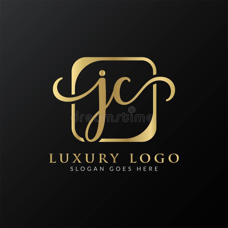 Creative Letter JC Logo Design Vector Template. Initial Luxury Letter ...