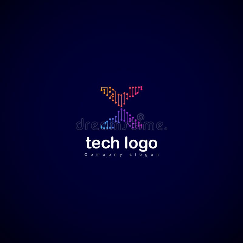 Creative Letter X Logo Design with Point or Dot Symbol, Letter X Logo ...