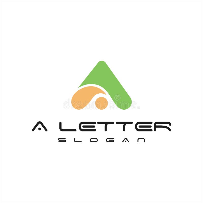 Creative Letter a Logo Design Vector Template Stock Vector ...