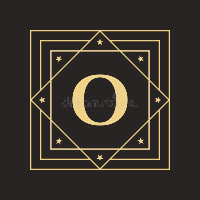 Creative Letter O Logo with Elegant and Stylish Luxury Concept. Initial ...