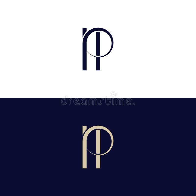 Creative Letter PH Icon Logo Design Vector Illustration. Alphabet ...