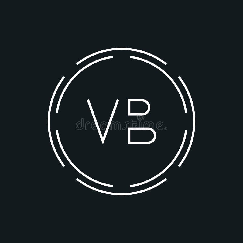 Creative Letter VB Logo Creative Typography Vector Template. Digital ...