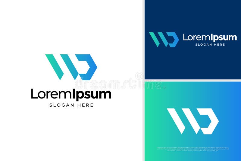 Creative Letter W and B Accounting Logo Design. Business Logo Design ...