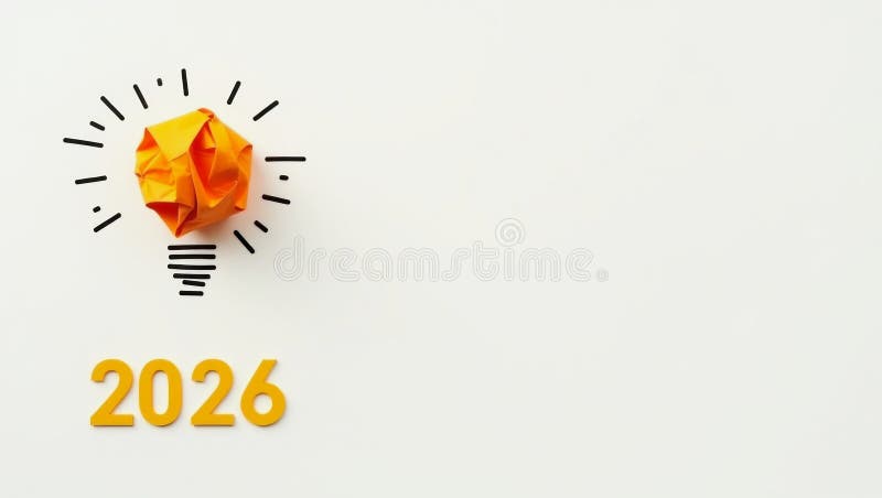 Creative Light Bulb Design with Bright Paper Art for Future Visions ...