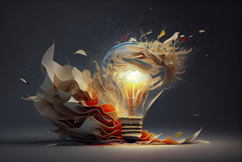 Bulb Explodes Stock Illustrations – 244 Bulb Explodes Stock ...