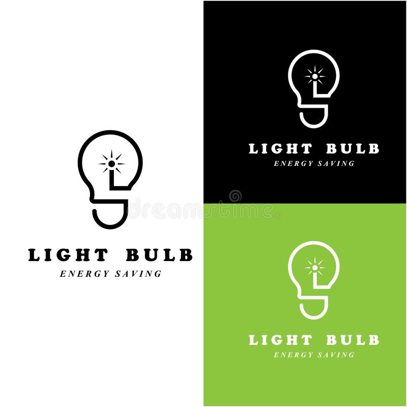 Creative Light Bulb Logo and Vector Stock Vector - Illustration of icon ...