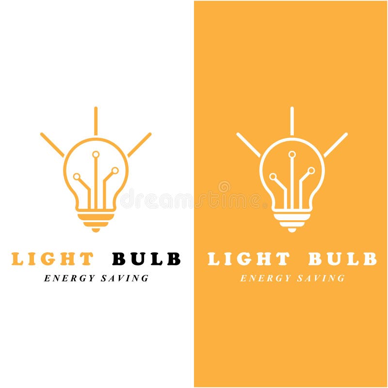 Creative Light Bulb Logo and Vector Stock Vector - Illustration of idea ...
