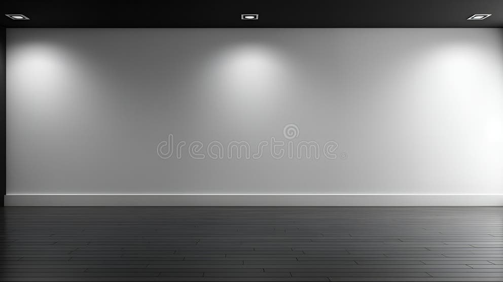 Creative Light and Shadow Arrangement on Wall, Ideal for Compelling ...