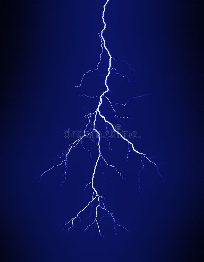 Lightning and storm clouds stock illustration. Illustration of digital ...