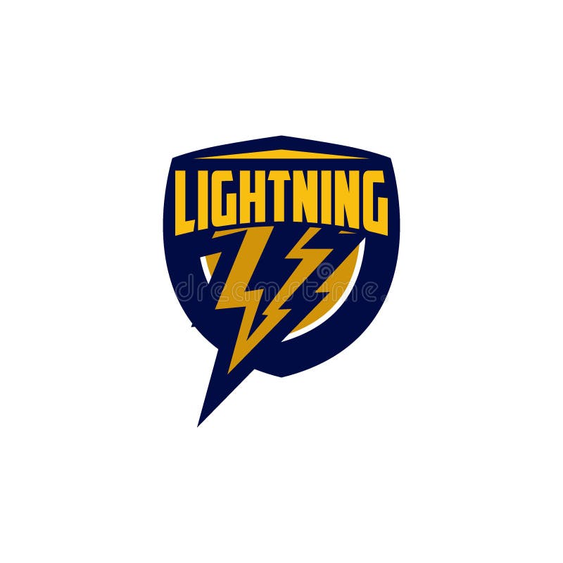 Lightning Baseball Logo