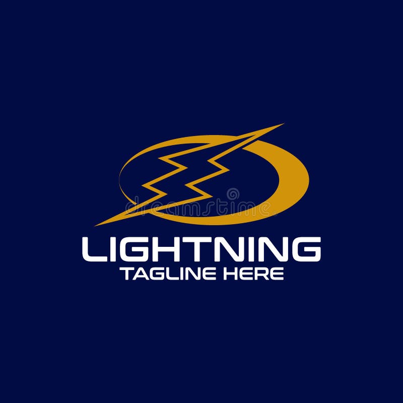 Creative Lightning Logo Vector Art Logo Stock Illustration ...