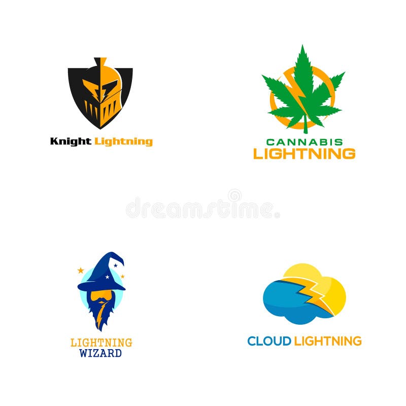 Creative Lightning Logo Vector Art Logo Stock Illustration ...