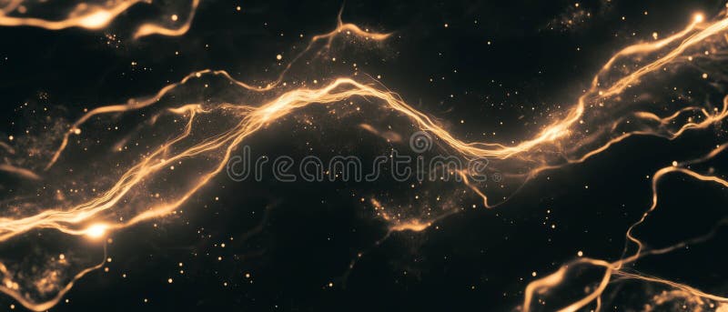 Creative Lightning Texture Overlay with Abstract Patterns on a Dark ...