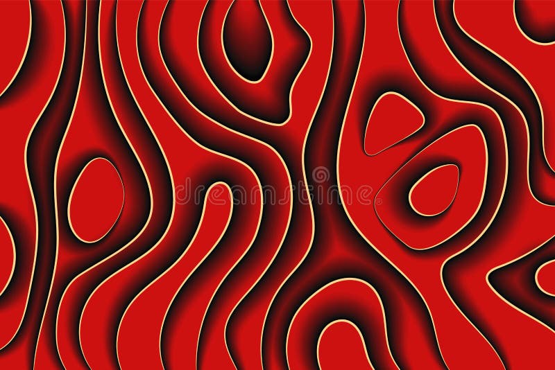 Red Waves Vector Art Design Stock Vector - Illustration of colorful ... Red Waves Vector Art Design Stock Vector - Illustration of colorful ...