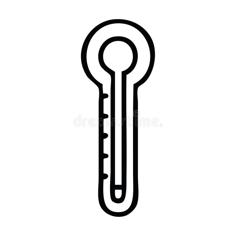 Line Drawing Thermometer Stock Illustrations – 1,868 Line Drawing ...