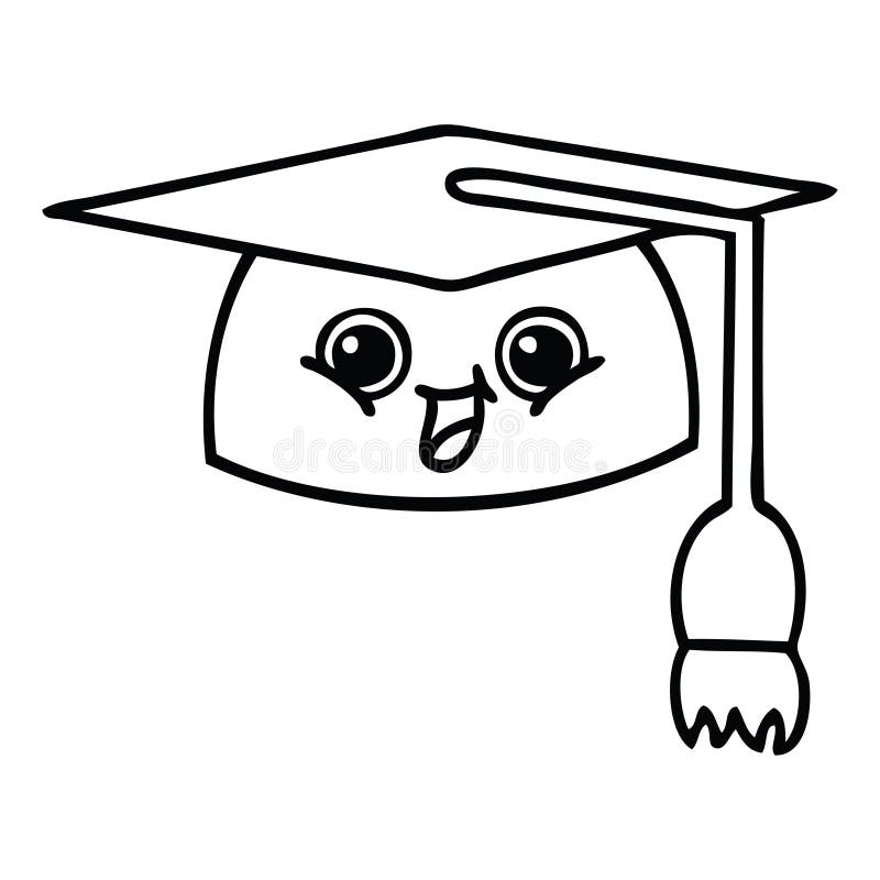 Cute Graduation Drawing