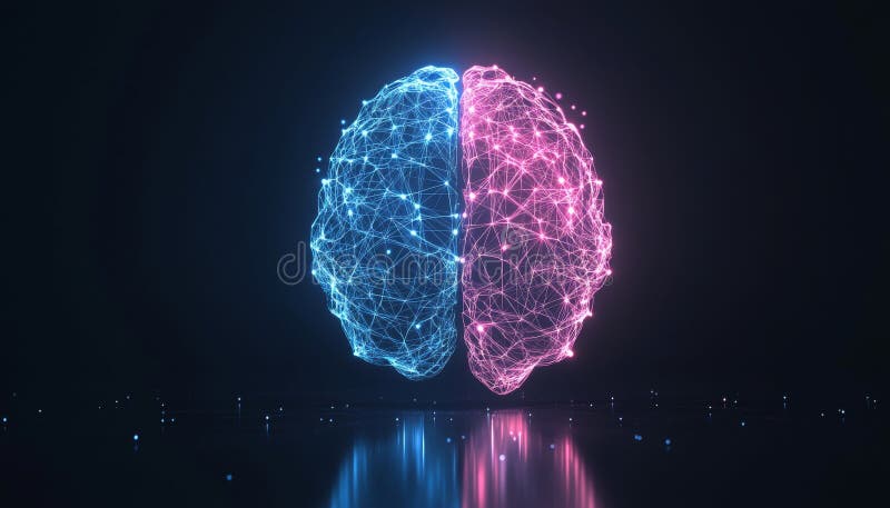 Creative and Logical Thinking, Human Brain, Left and Right Hemisphere ...